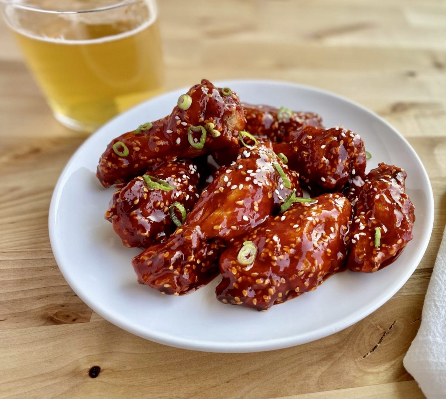 Spicy Korean Wings - EatFlavorly Meal Delivery