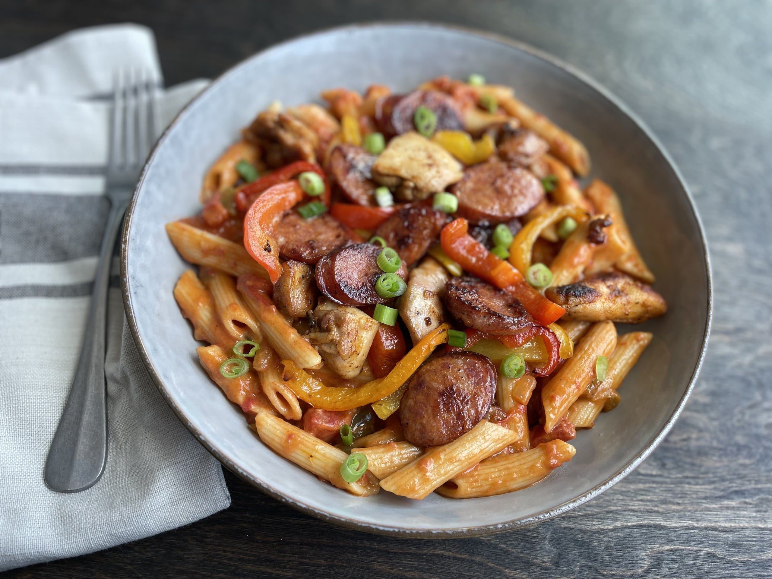 Cajun Pasta - EatFlavorly